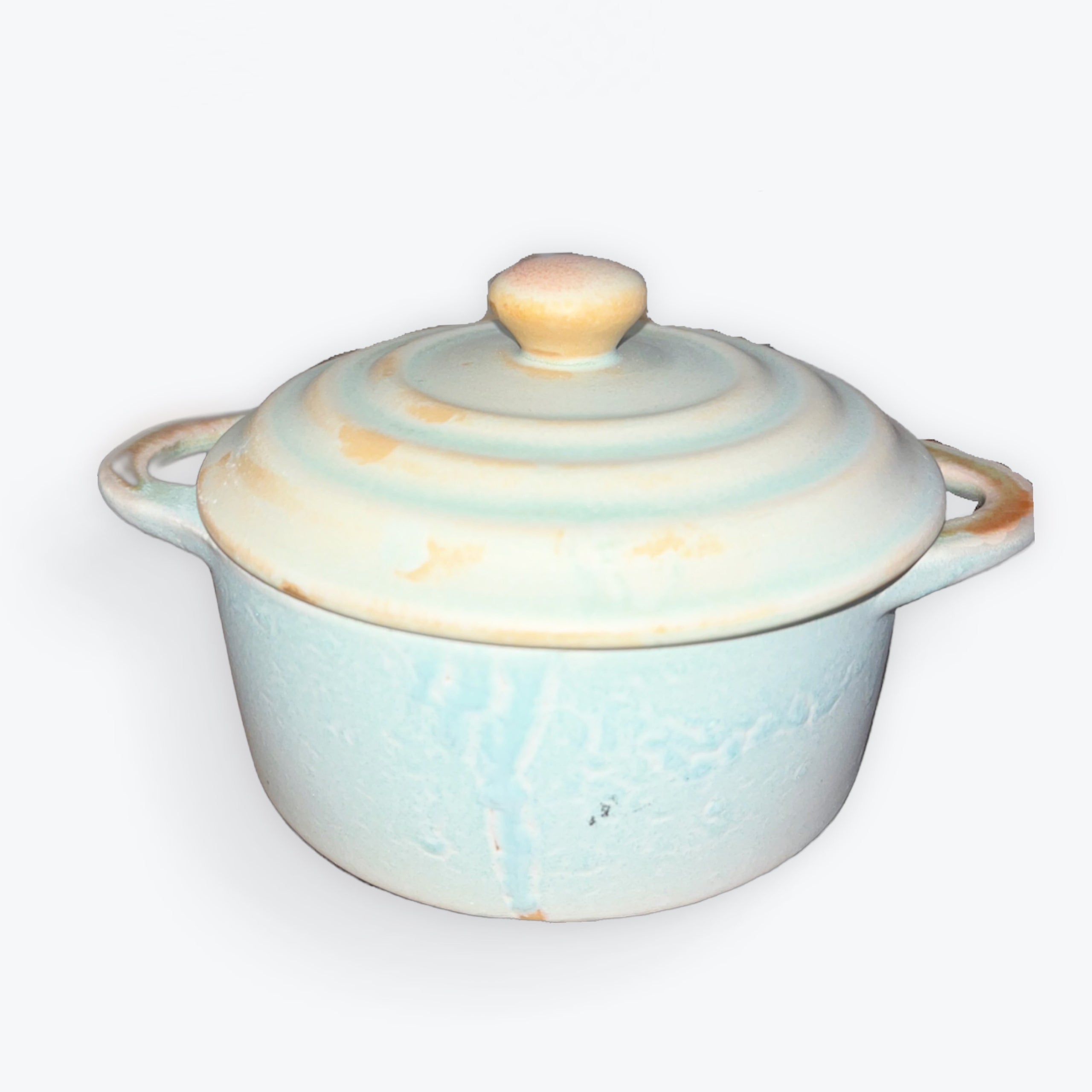 Mini Baker Stoneware | Yellow Tulip Design