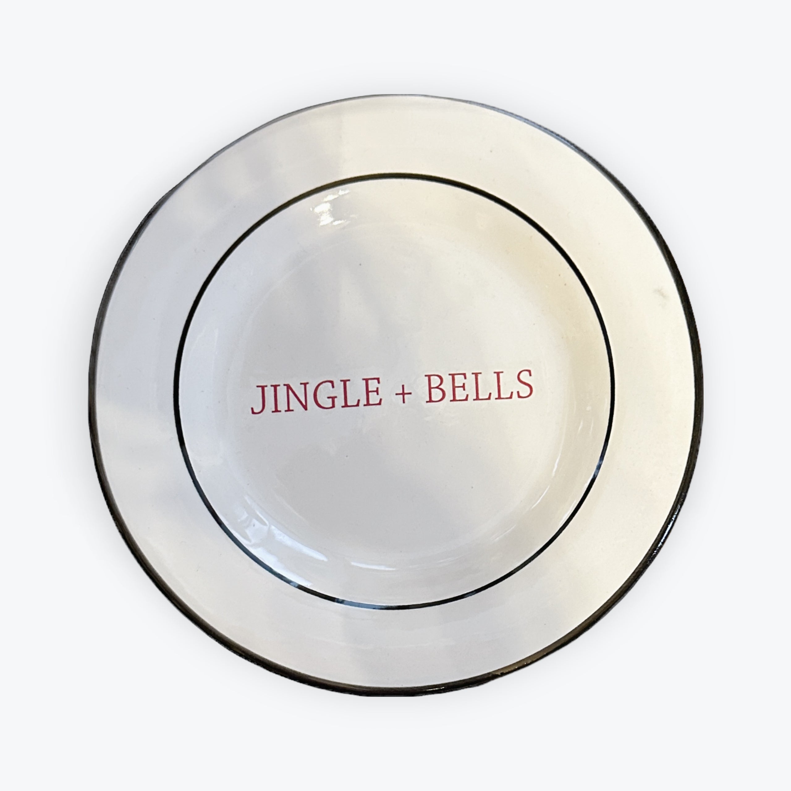 Jingle + Bells Plate | Yellow Tulip Design