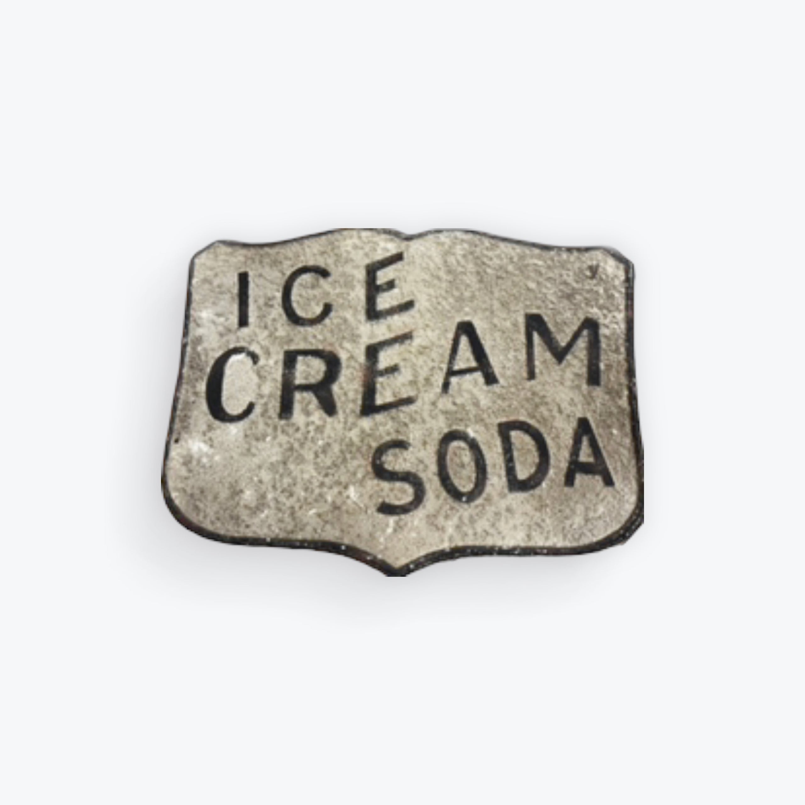 Ice Cream Soda Sign | Yellow Tulip Design